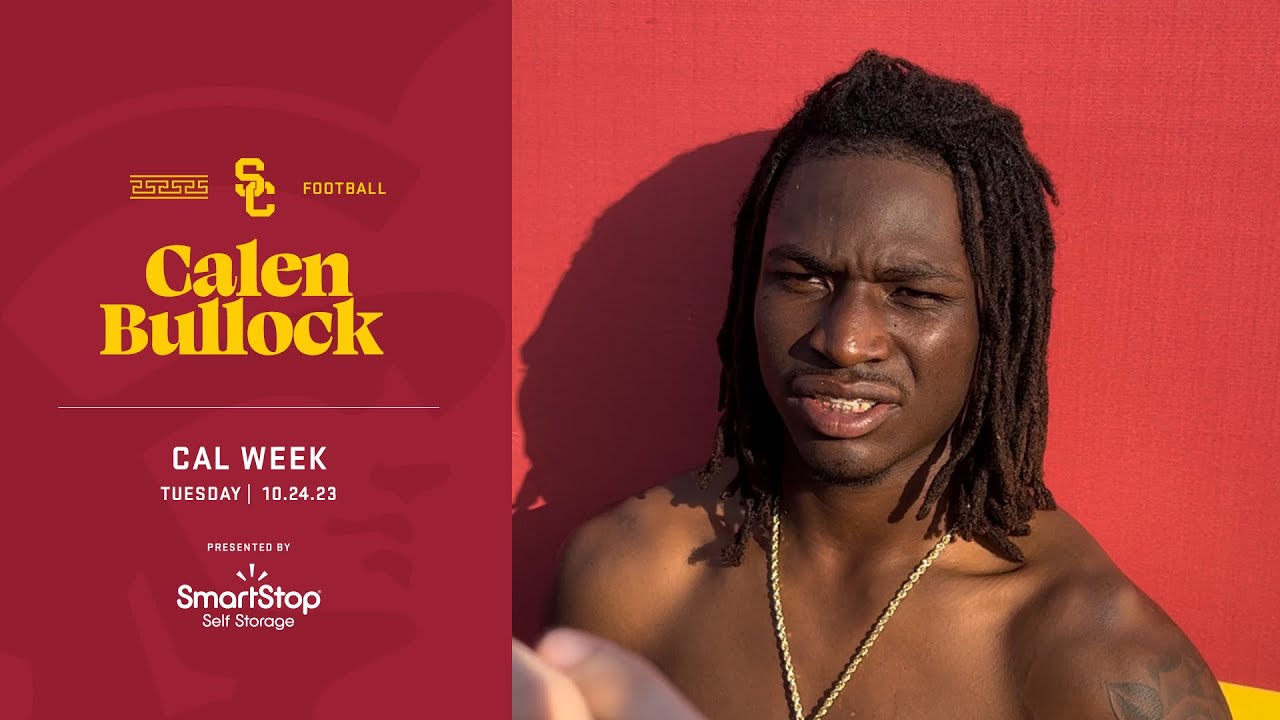 USC Safety Calen Bullock I Cal Week - YouTube