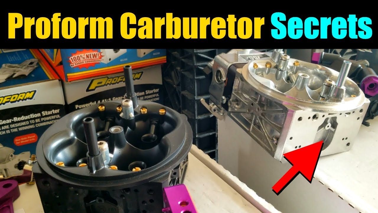 Part 2 NEW Proform Race Series 750 Carburetors, Gas AND E85 | Budget ...
