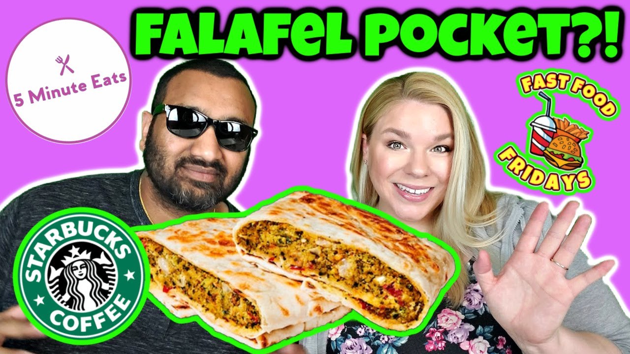 Starbucks Spicy Falafel Pocket Review - YouTube