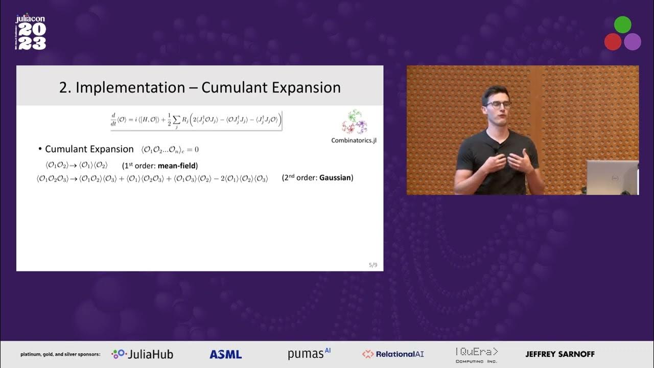 QuantumCumulants.jl | Christoph Hotter | JuliaCon 2023 - YouTube