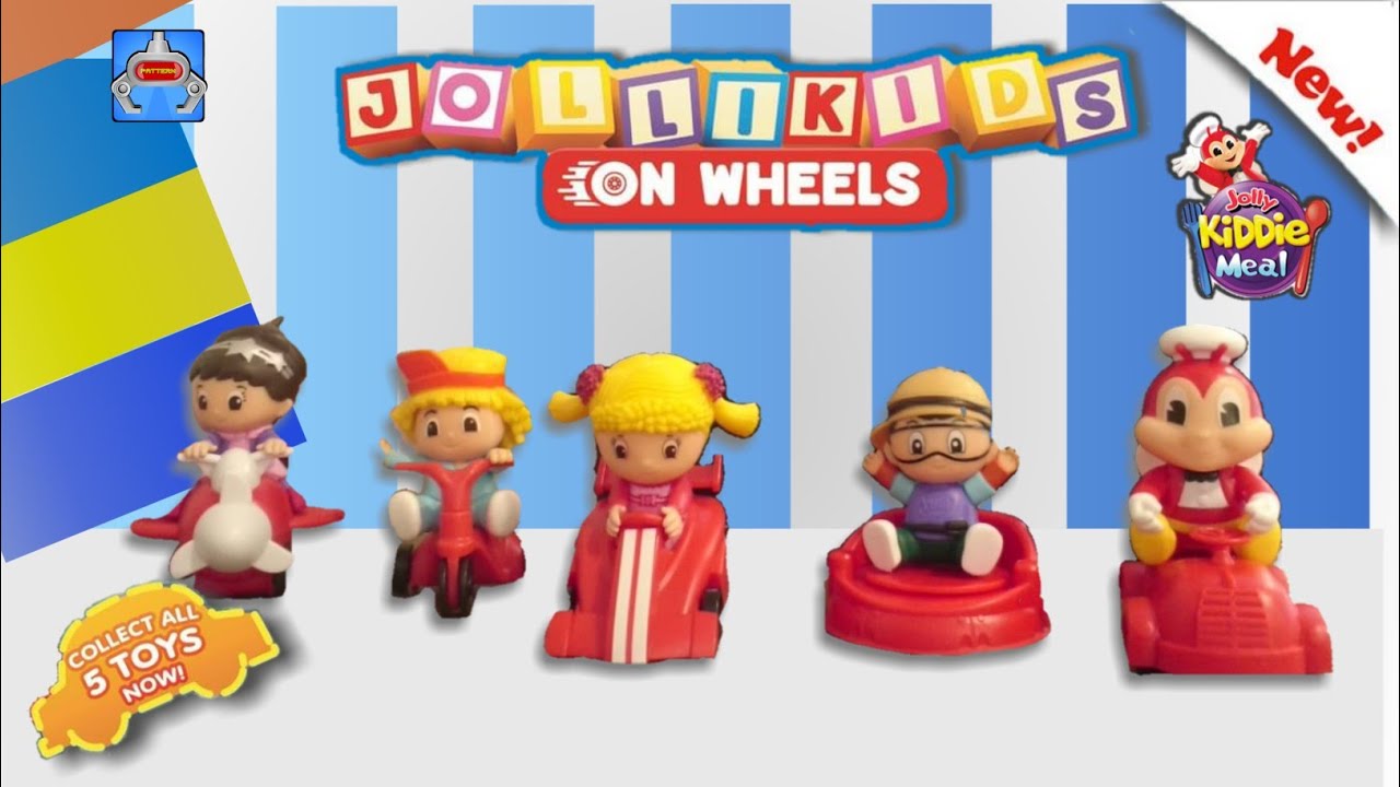 JOLLIKIDS ON WHEELS JOLLIBEE KIDDIE MEAL TOYS FEBRUARY 2023 #jolibee ...