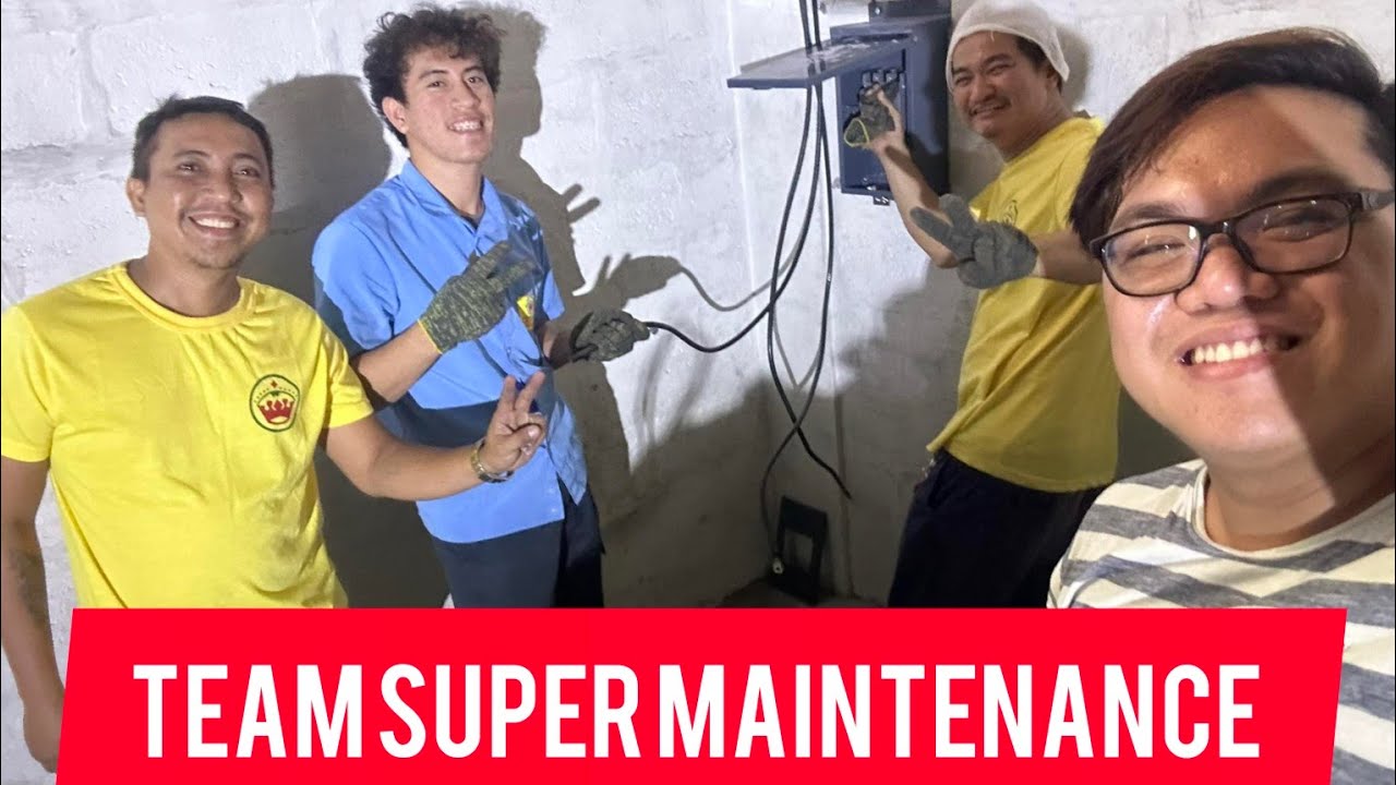 Team Super Maintenance profesional and skilled worker Electrical main feeder project - YouTube