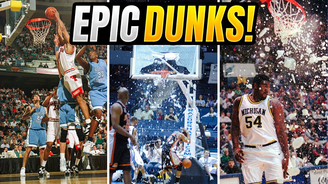 TOP 10 DUNKS THAT SHATTERED BACKBOARDS! - YouTube