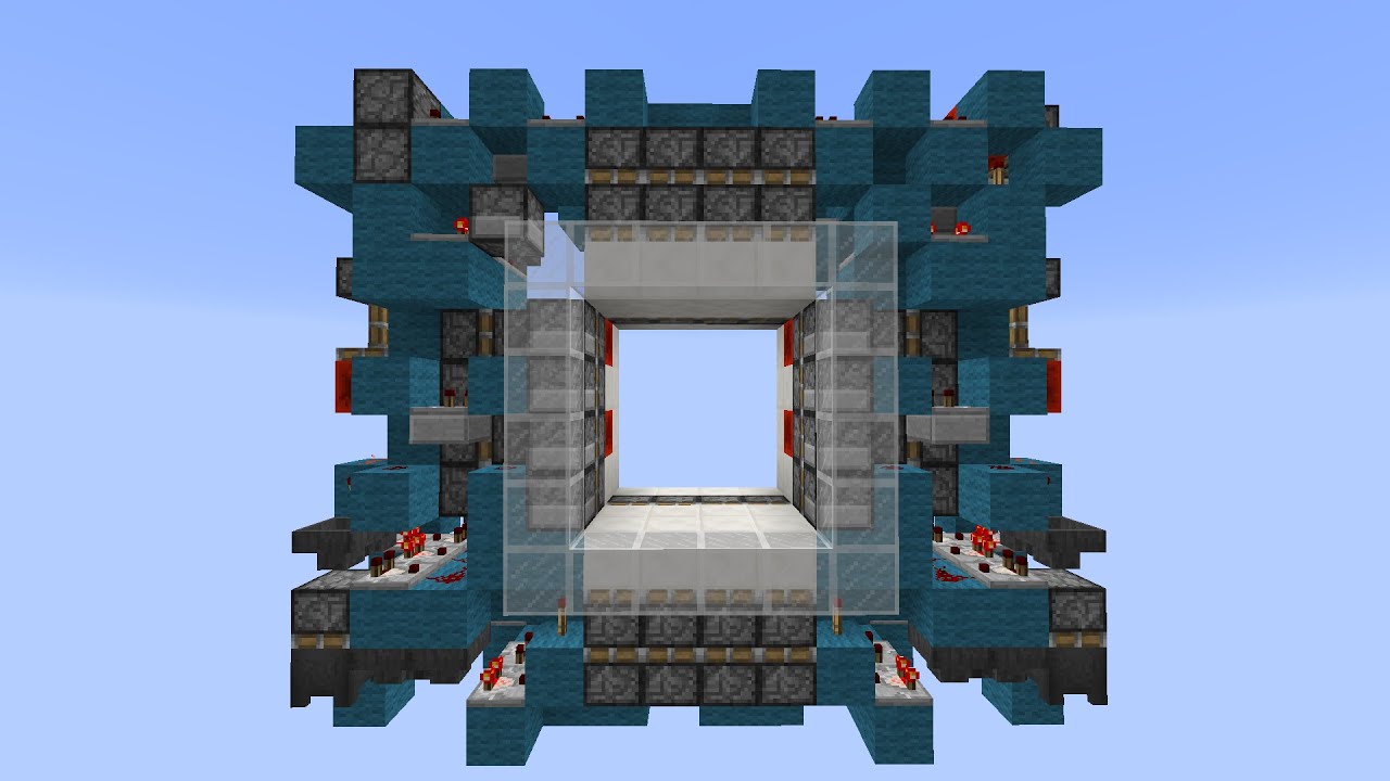 Smallest 4x4 Fullflush Piston Door Showcase - YouTube