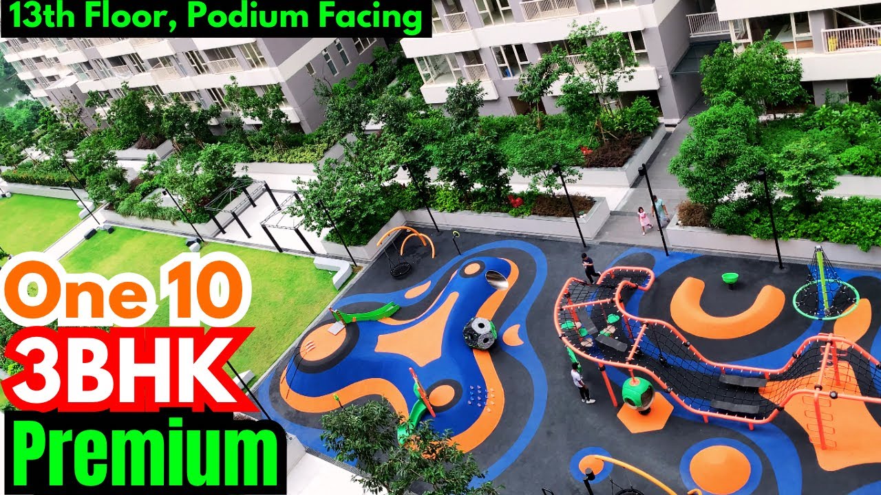 PS One10 - 3BHK Premium With Podium Facing Flat For Sale In Newtown ...