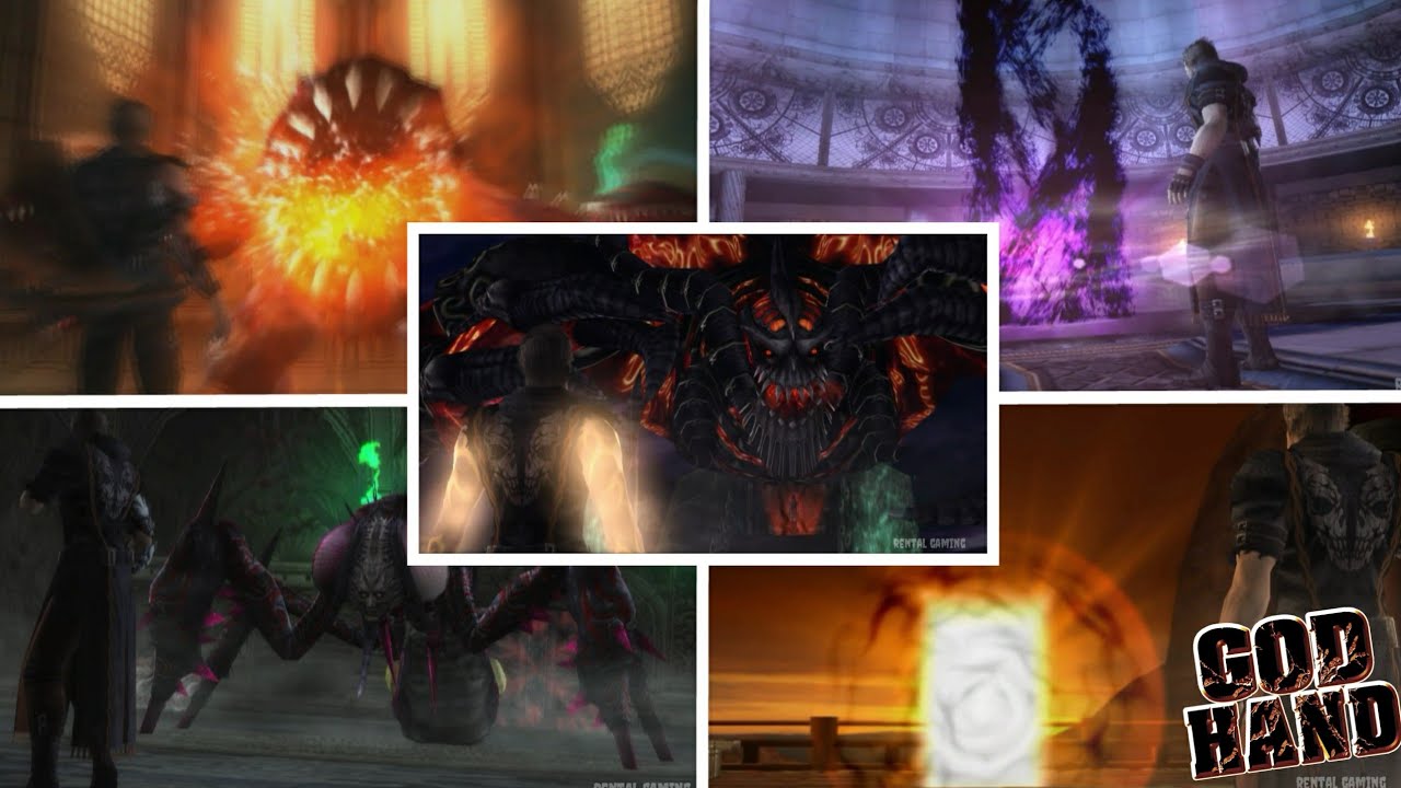 Semua Boss Cutscene - God Hand (PS2) - YouTube