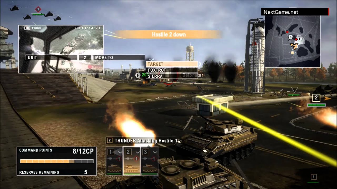 Tom Clancys Endwar - Gameplay (PS3) 720p - YouTube