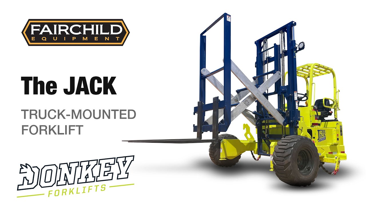 Donkey The JACK Forklift Overview | The Ultimate Truck-Mounted Forklift ...