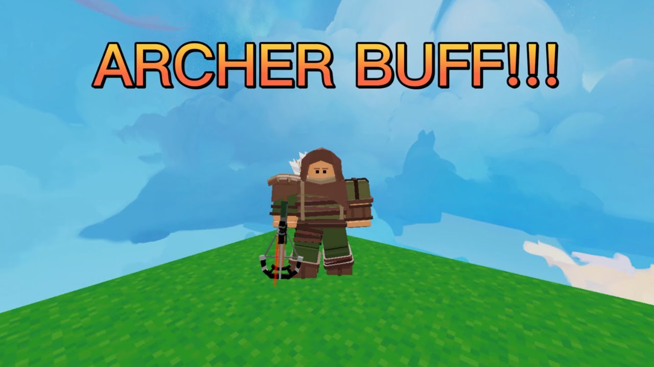 The Archer Buff Gave The Tactical Crossbow More Dmg Roblox Bedwars
