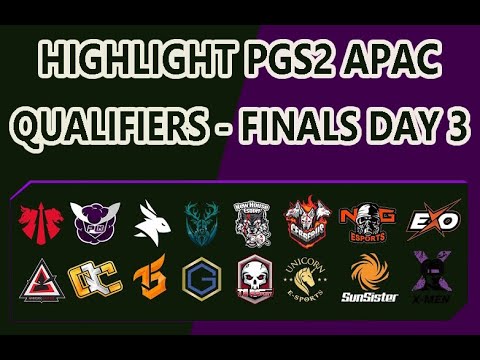 HIGHLIGHT PGS2 APAC QUALIFIERS - FINALS DAY 3 HIGHLIGHT - YouTube
