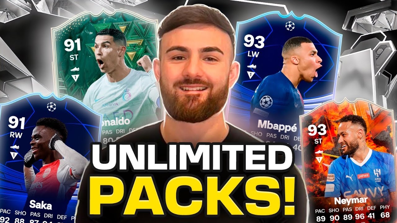 How to get UNLIMITED FREE PACKS NOW in EAFC 24 (UNLIMITED packs in EAFC ...