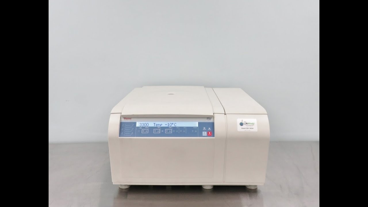Thermo Sorvall ST16R Refrigerated Centrifuge for Sale - YouTube