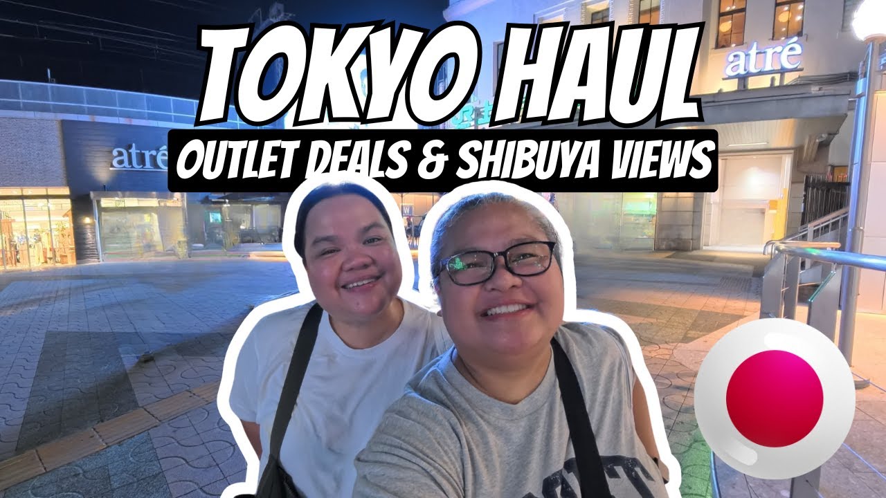 Tokyo Vlog | Mitsui Outlet Park Shopping, Shibuya Share Lounge & Ueno ...