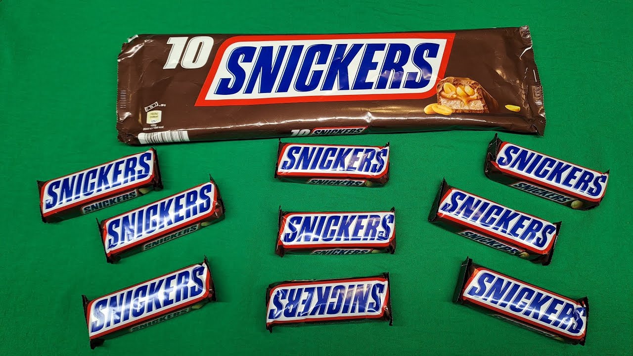 Snickers.Part 2. Unpacking sweets with ASMR sounds'.#candies # ...