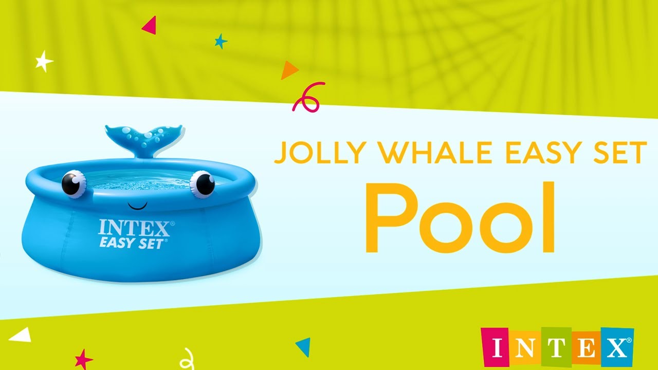 INTEX® Jolly Whale Easy Set - YouTube