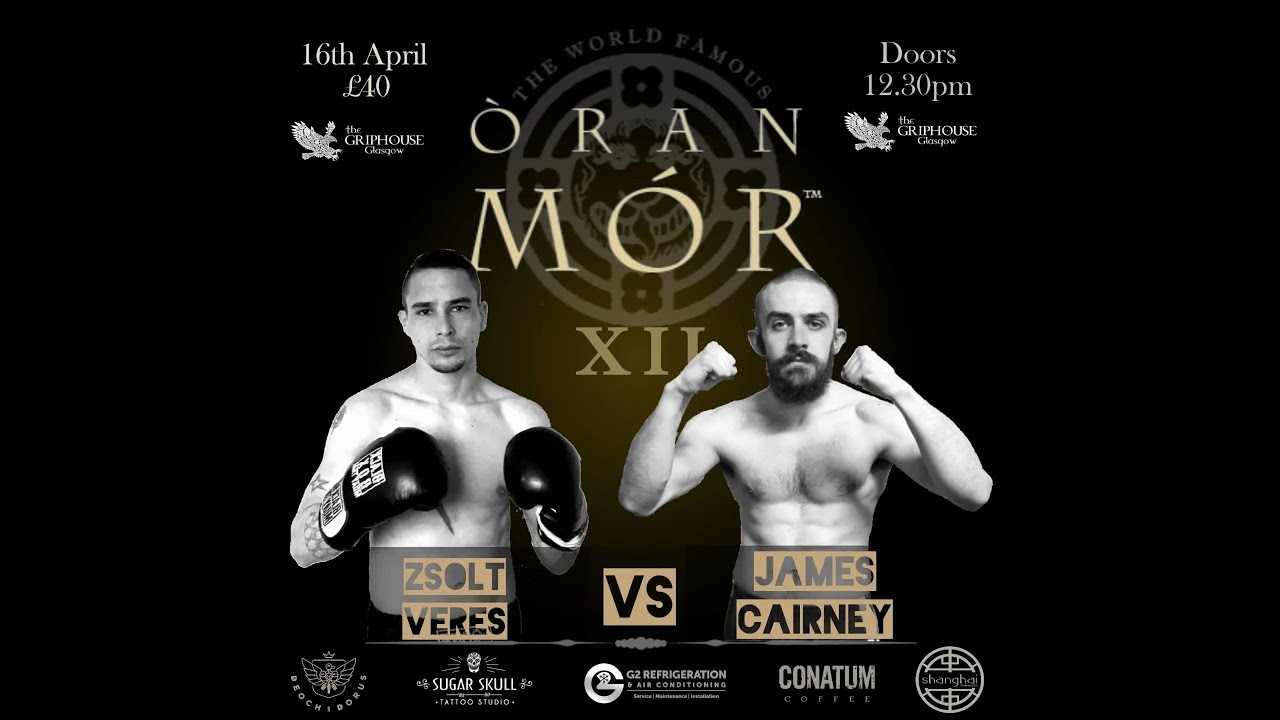 Fight 3 - Zolt Veres Vs James Cairney - YouTube
