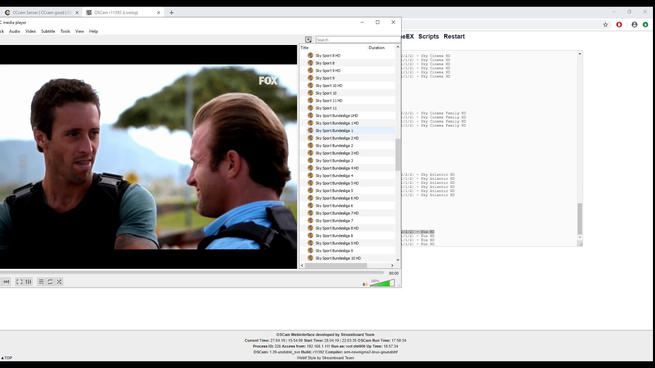 Sky Deutschland oscam settings - YouTube