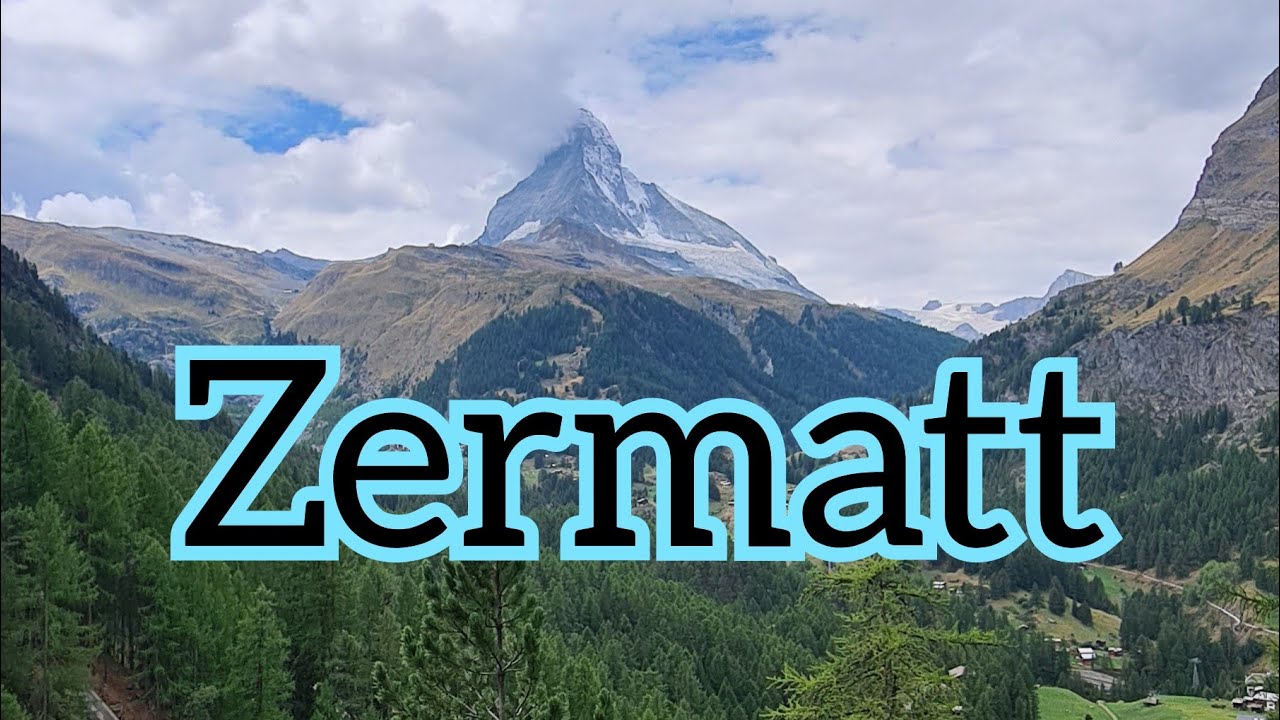 ZERMATT Switzerland Walking Tour - YouTube