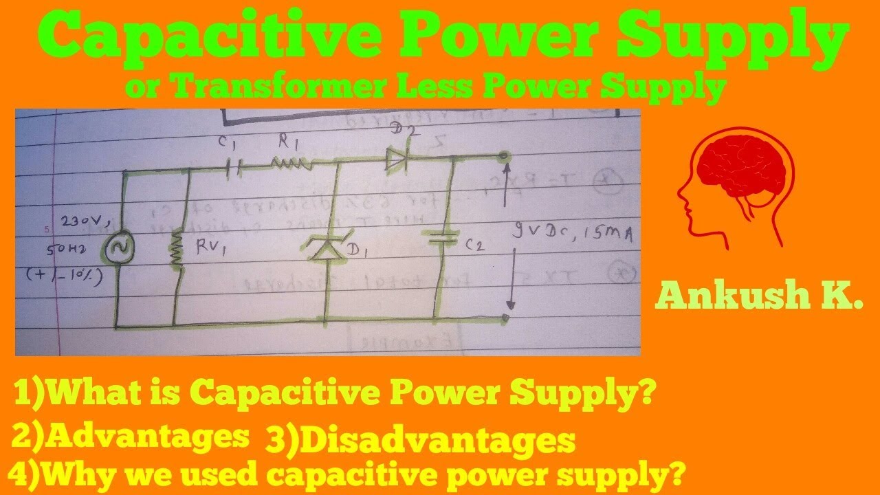 Capacitive Power Supply - YouTube