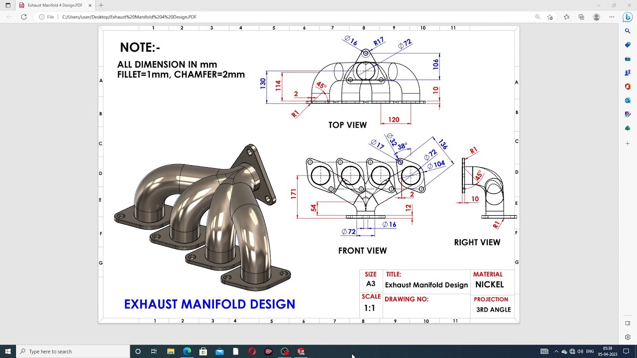 SOLIDWORKS PRACTICE FULL LECTURE-18 - YouTube