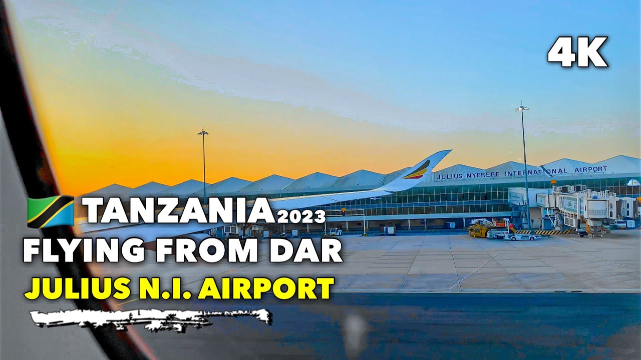 🇹🇿Tanzania Flying from Julius Nyerere to Ethiopia Int Airport 4K - YouTube