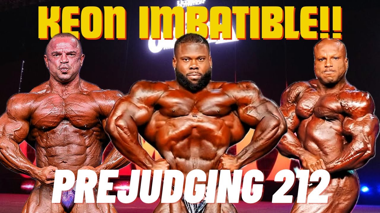 MR.OLYMPIA 2024 PREJUDGING 212 KEON IMBATIBLE!!..ÁNGEL CALDERON 2*??🤔 # ...