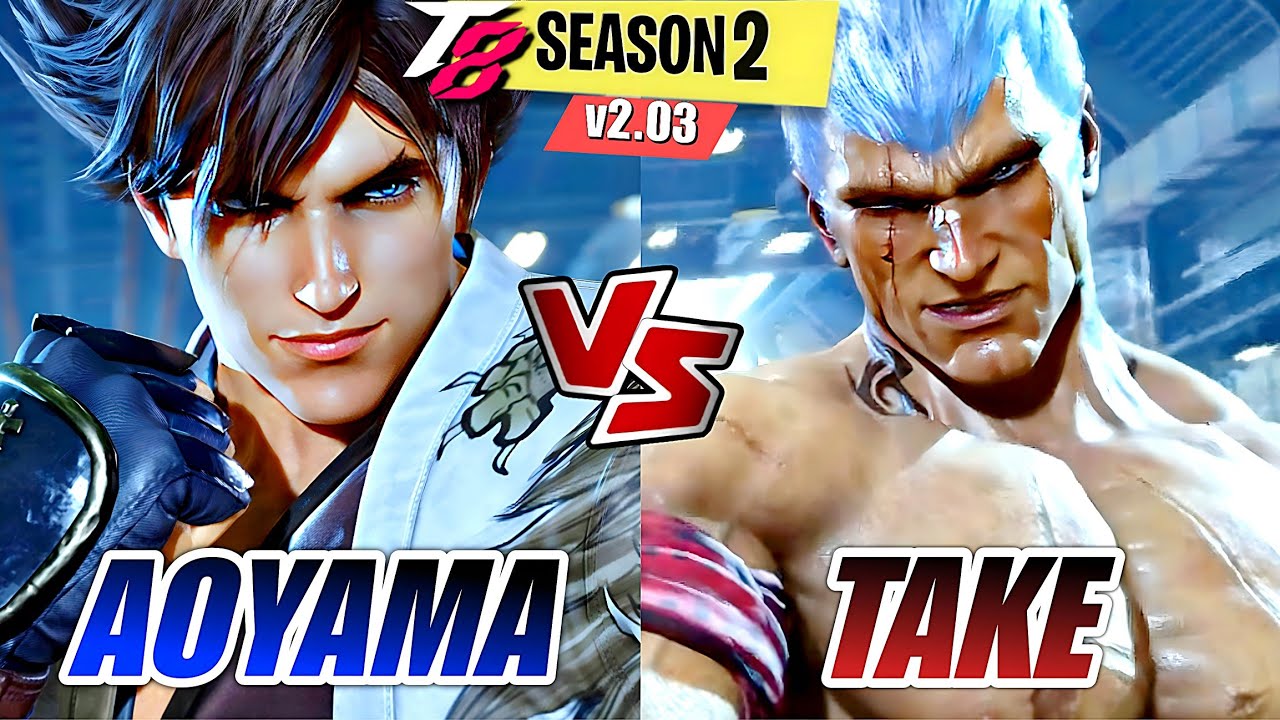 Tekken 8 High Level Matches | AOYAMA333 (Lars) vs TAKE (Bryan) - YouTube