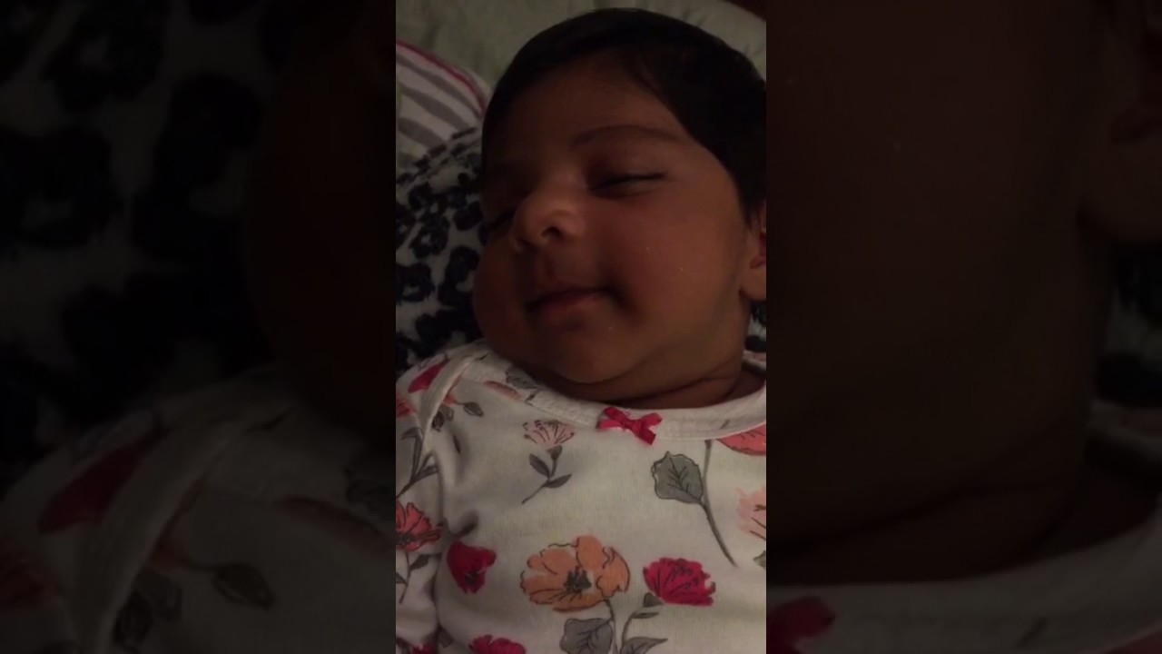 Newborn milk coma - YouTube