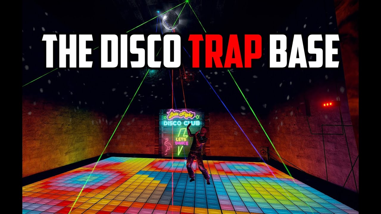 This Rust Disco Trap Base ruins Clans - YouTube