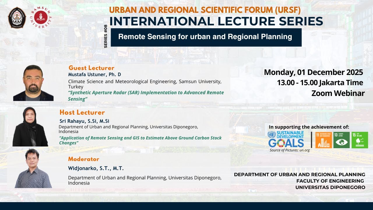 Series #09 Remote Sensing for Urban and Regional Planning - YouTube