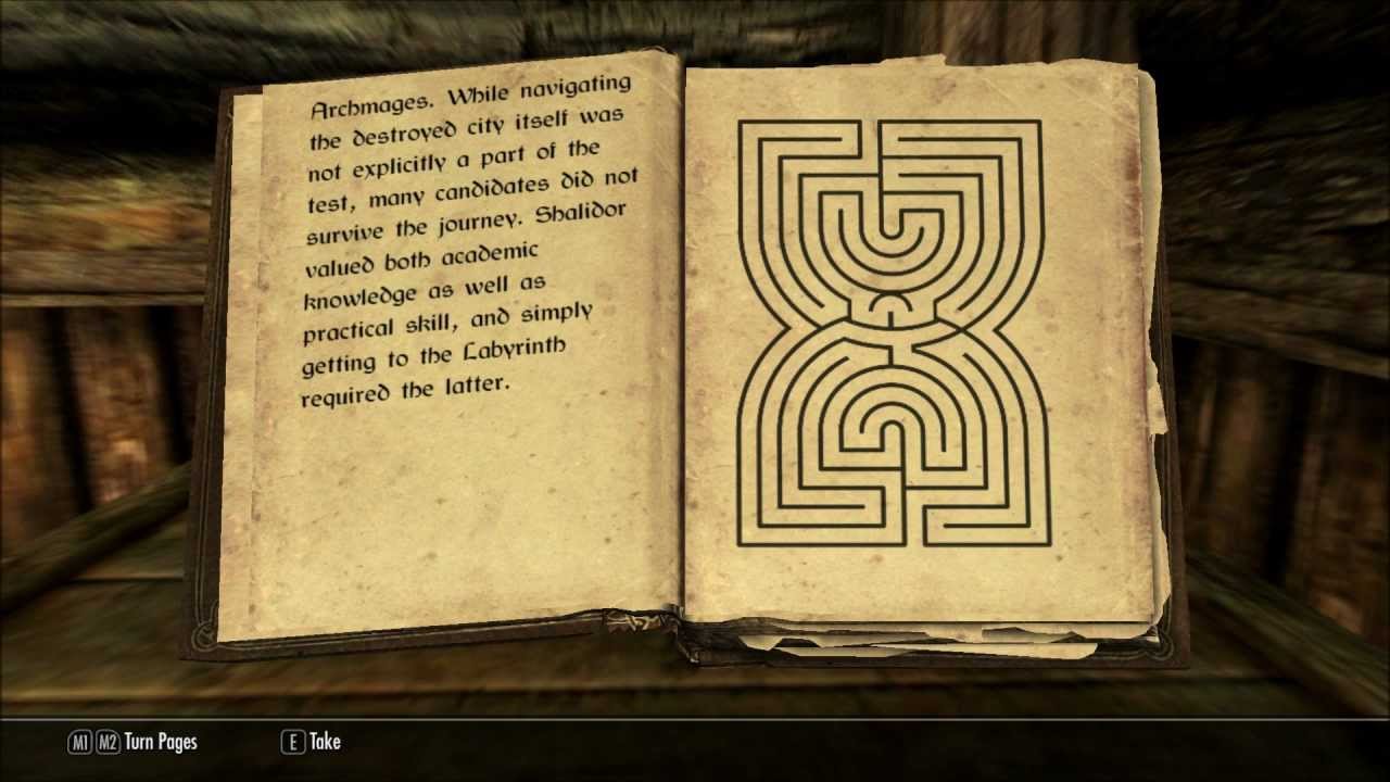 Let's Read A Minor Maze (Let's Read The Books of Skyrim, Book 142) - YouTube