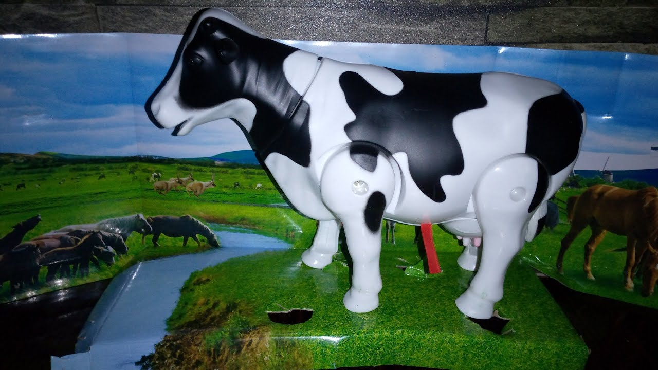 Toy Cow | electric cow toy with lights and music | Milk Cow toy ...