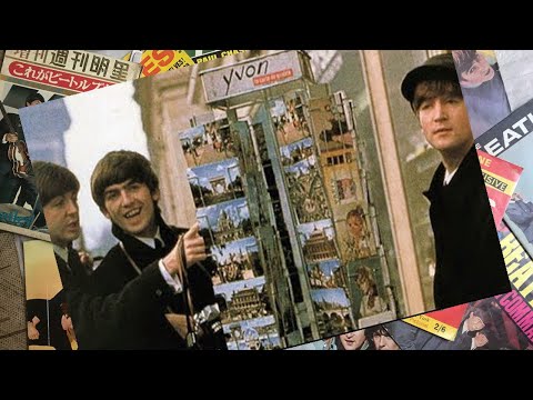 The Beatles about on the Champs Elysées, Paris 1964 / photos PART 1 ...