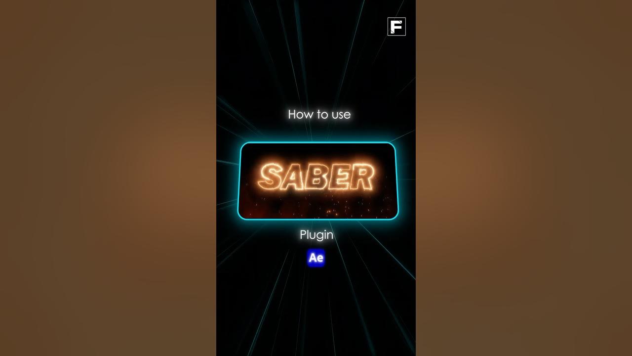 How to use saber in after effects | Tutorial #aftereffects - YouTube