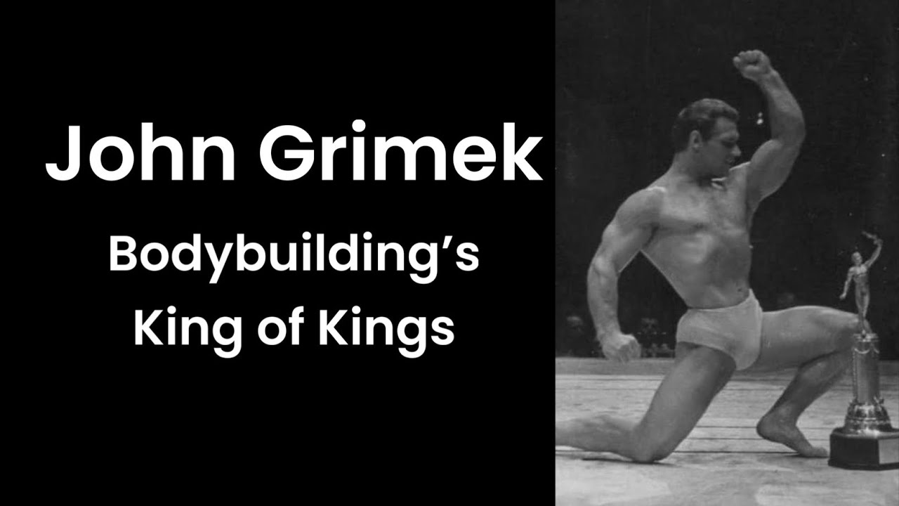 John Grimek: Bodybuilding's King of Kings - YouTube