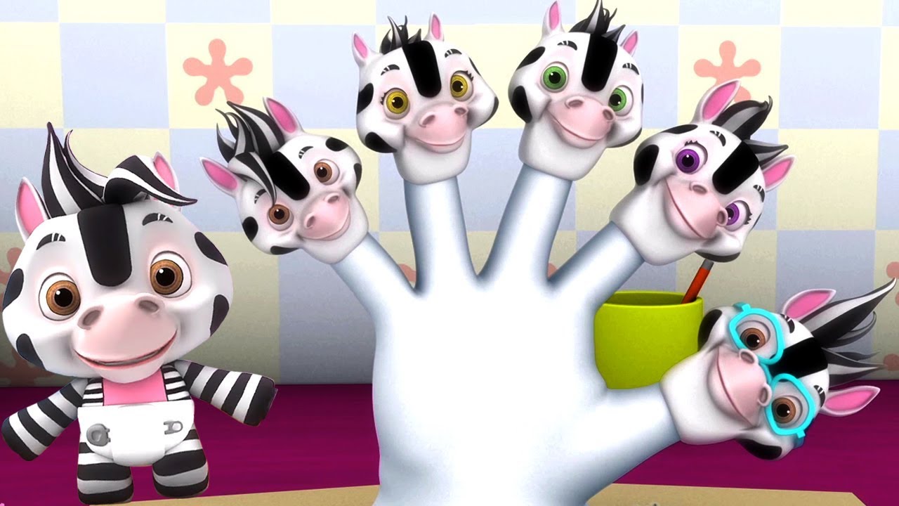 fingeren familie | barnesanger på norsk | barnerim | Nursery Song ...