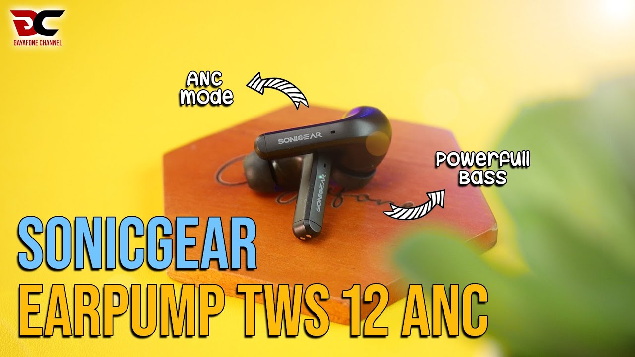 Fitur ANC-nya Jernih Banget !! || SONICGEAR EARPUMP TWS 12 ANC - YouTube