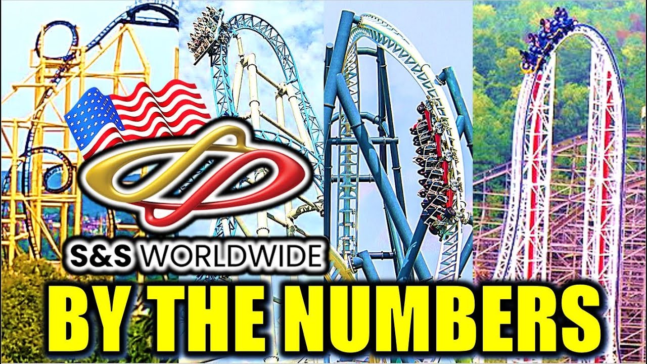 The S&S Coasters of America - By the Numbers - YouTube