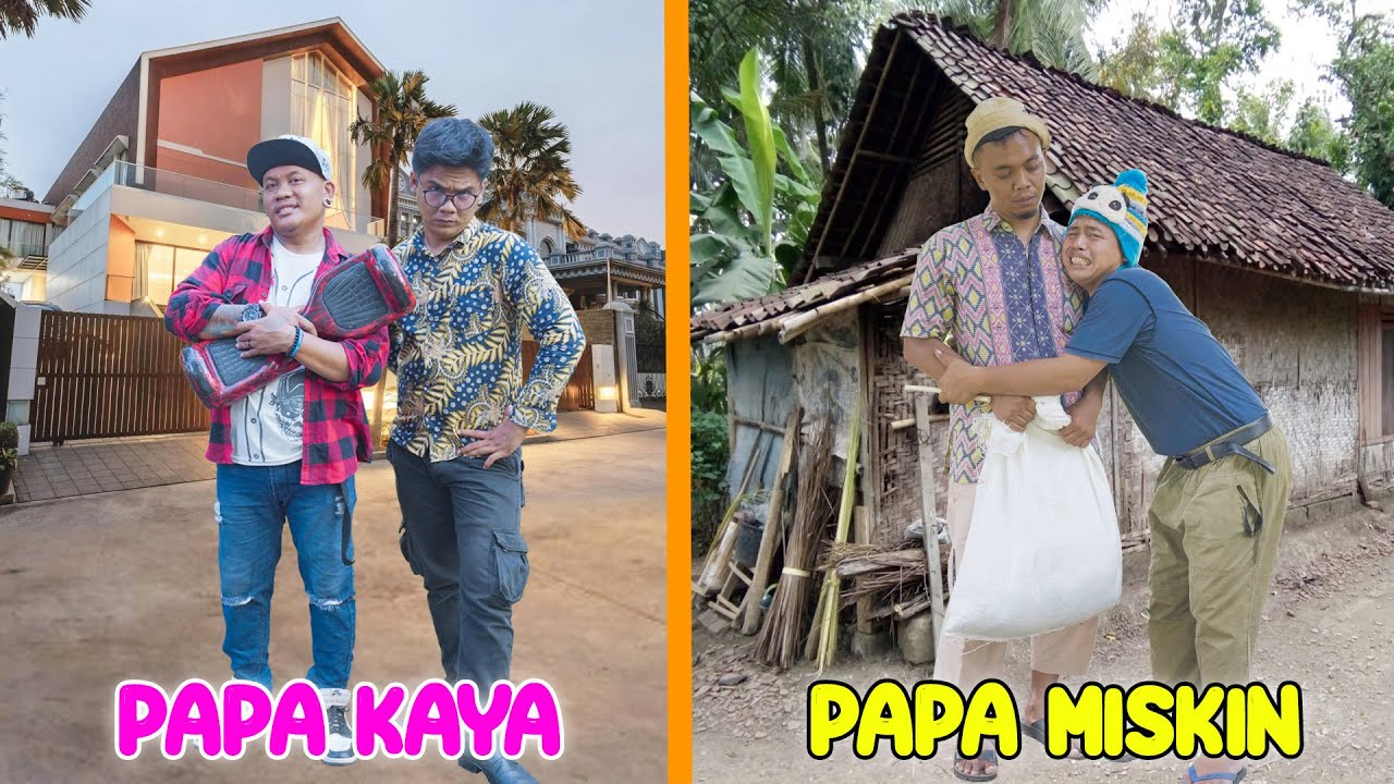 Papa Kaya VS Papa Miskin || Anak Miskin Yang Terbully - YouTube