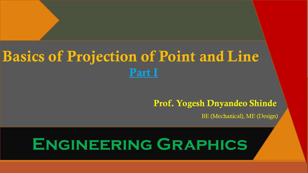 1_Basics of Projection of Point & Line _Part 1 - YouTube