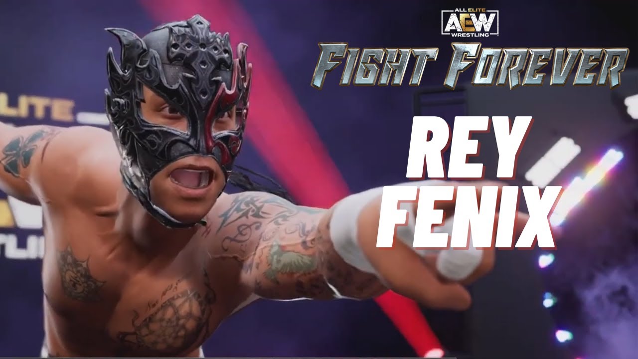 AEW: Fight Forever - Rey Fenix (Entrance, Signature, Finisher) - YouTube