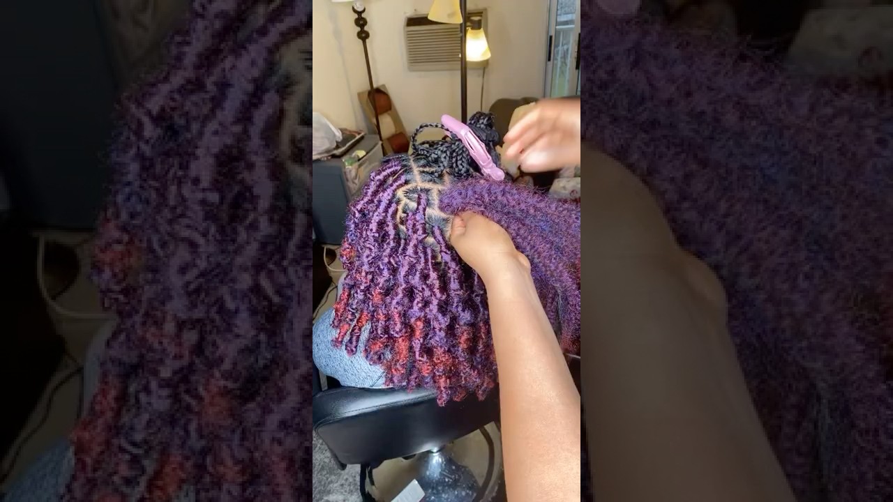 Butterfly locs tutorial - YouTube