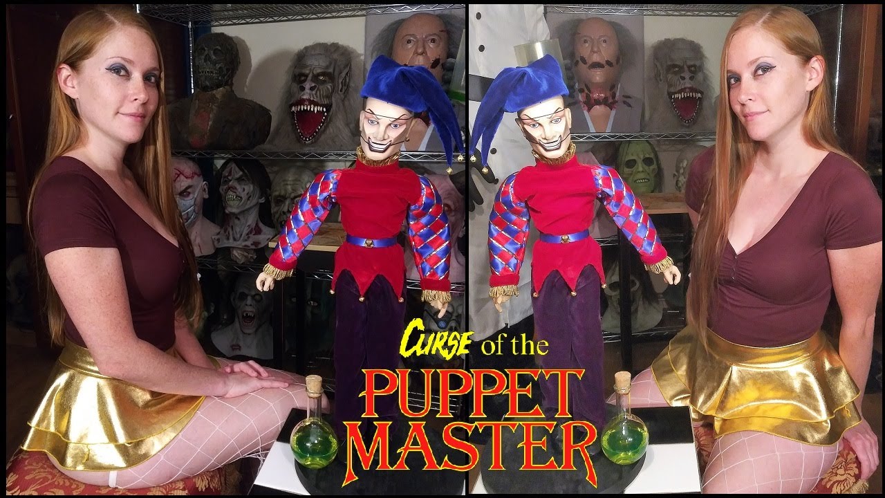 Chillin' with Jester from Curse of the Puppet Master | 1:1 Lifesize Replica - YouTube