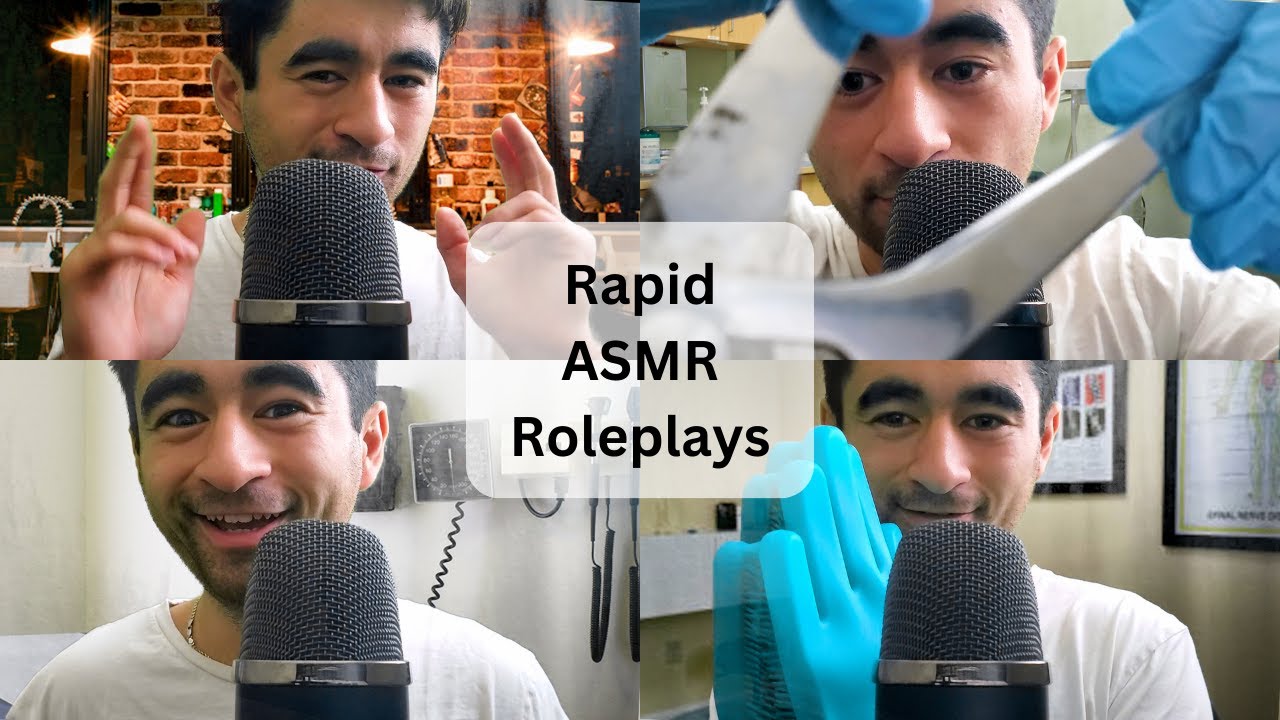 Rapid Fire ASMR Roleplay - YouTube