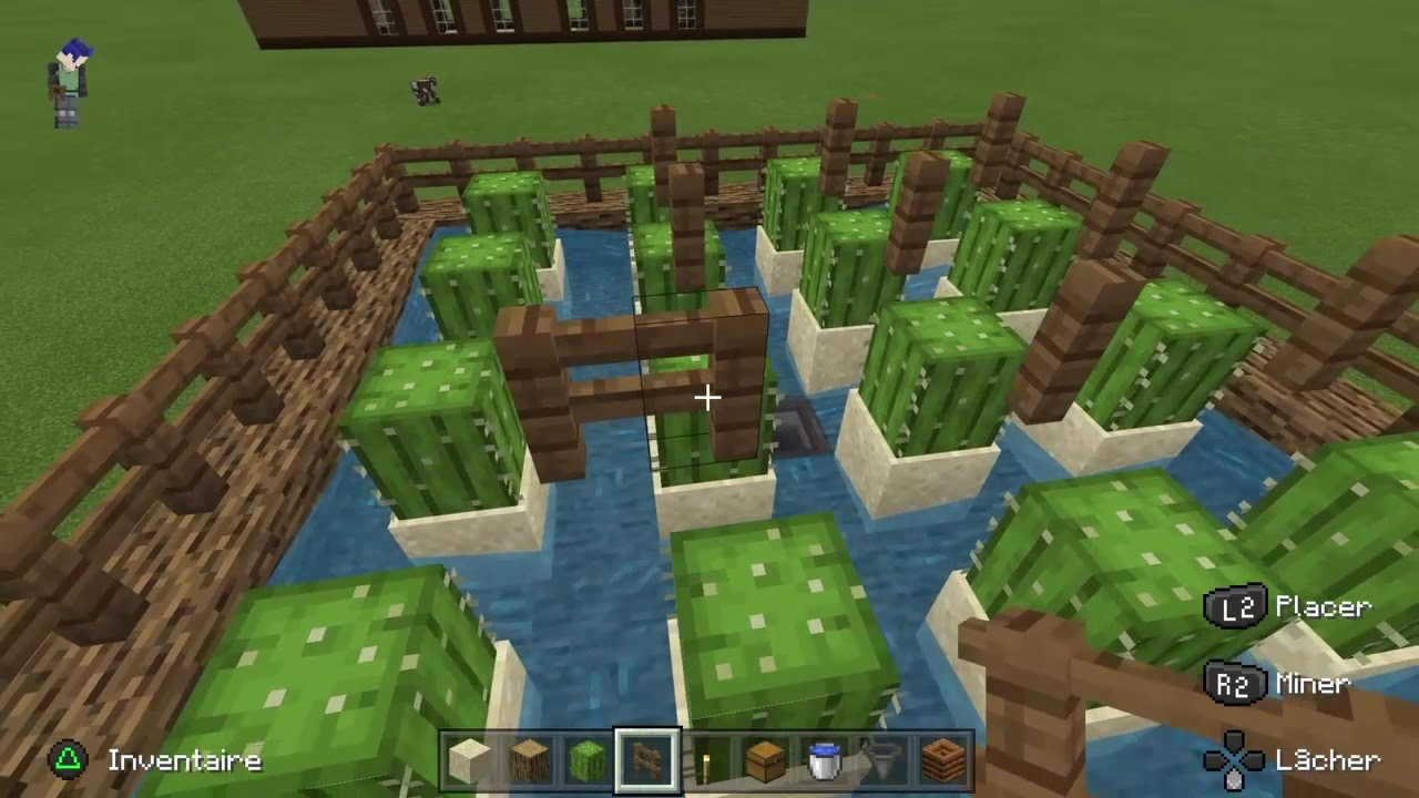 MINECRAFT- Tuto ferme a poudre d'os EFFICACE! - YouTube