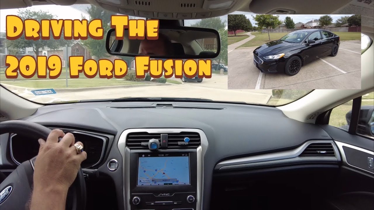 Driving the 2019 Ford Fusion and testing the Fords Lane Keeping System ...