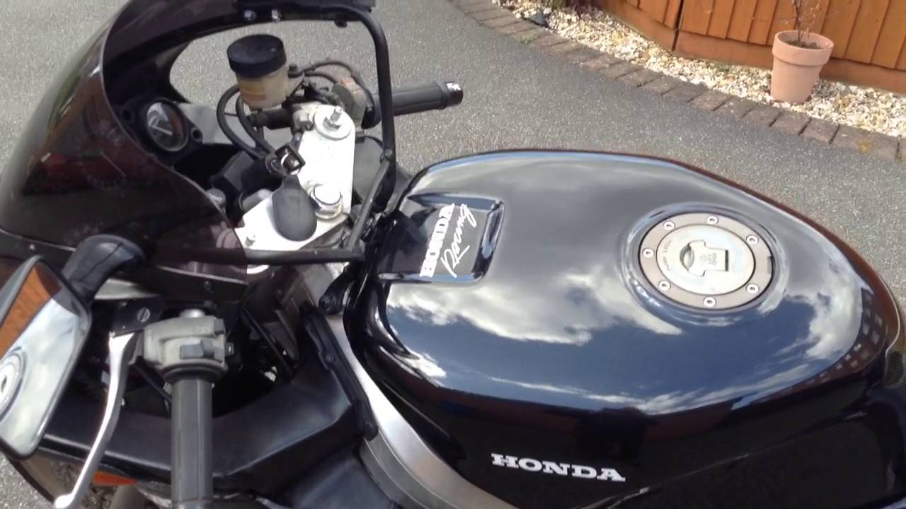 Honda CBR400RR NC23 Tri-Arm baby blade - YouTube