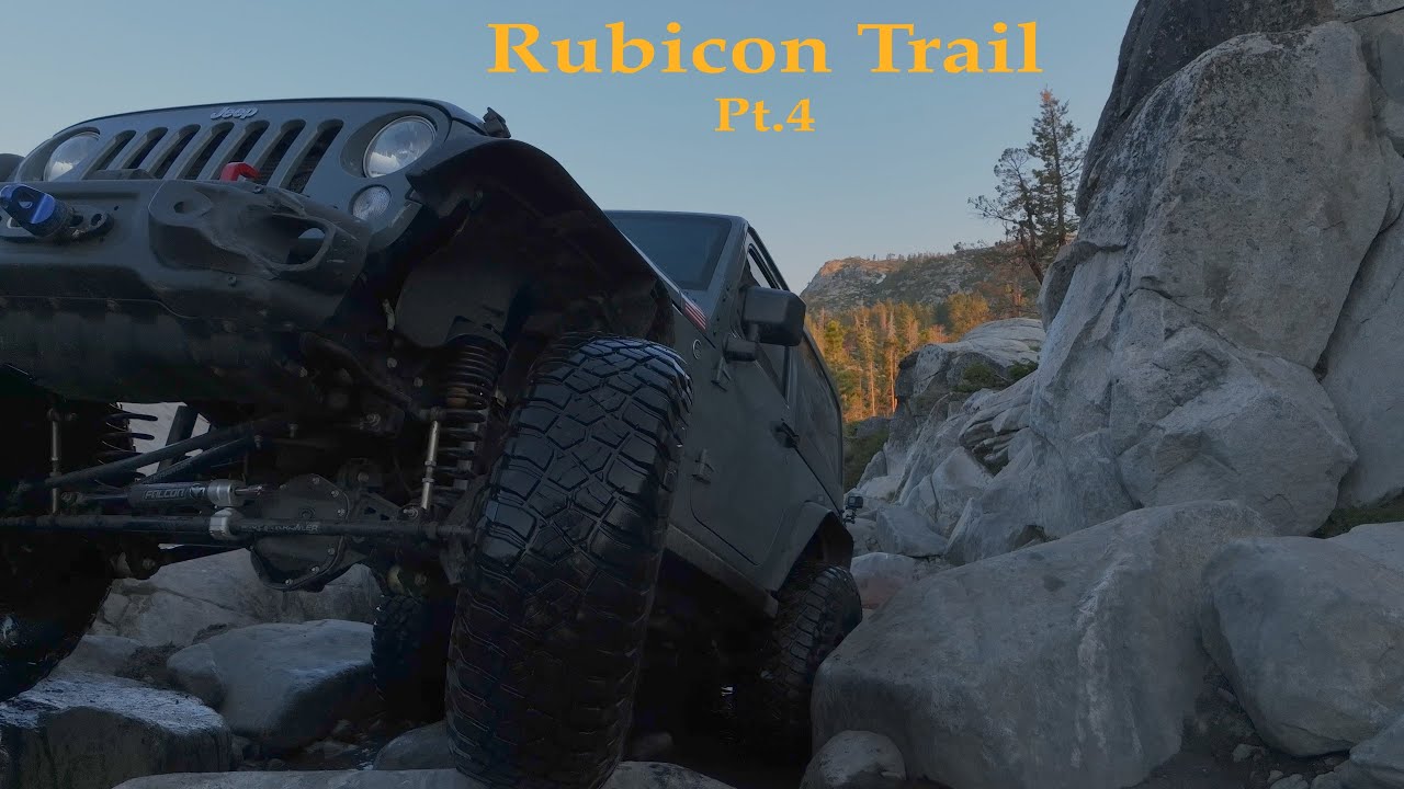 Little Sluice Box, The Entire Rubicon Trail in 4K... Part 4 - YouTube