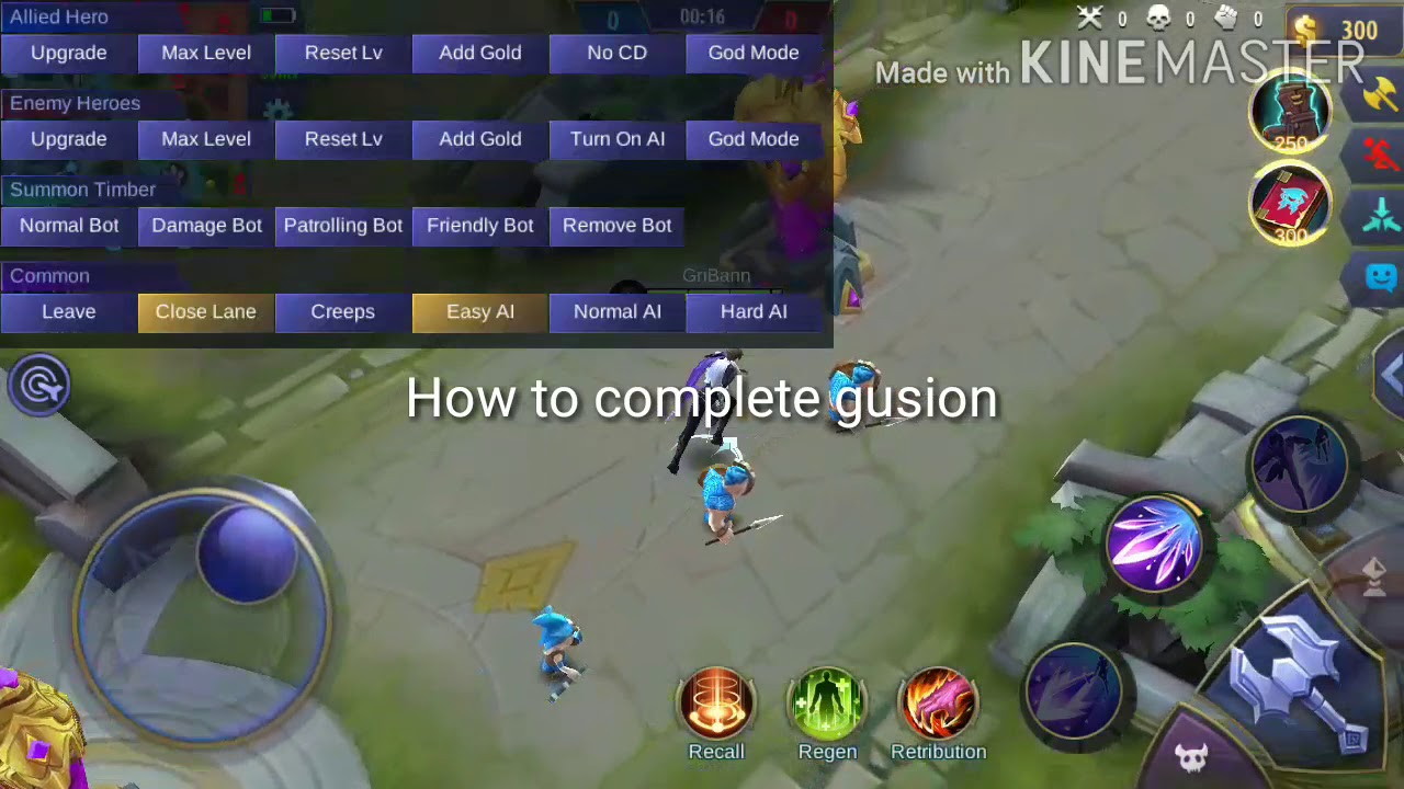 How to complete Gusion Master code chapter from 1 to 4 - YouTube