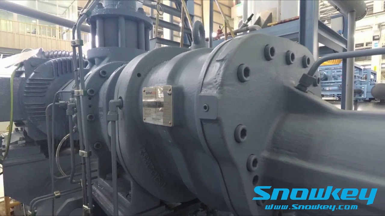 Snowkey tube ice machine --50ton per day 50T/D - YouTube